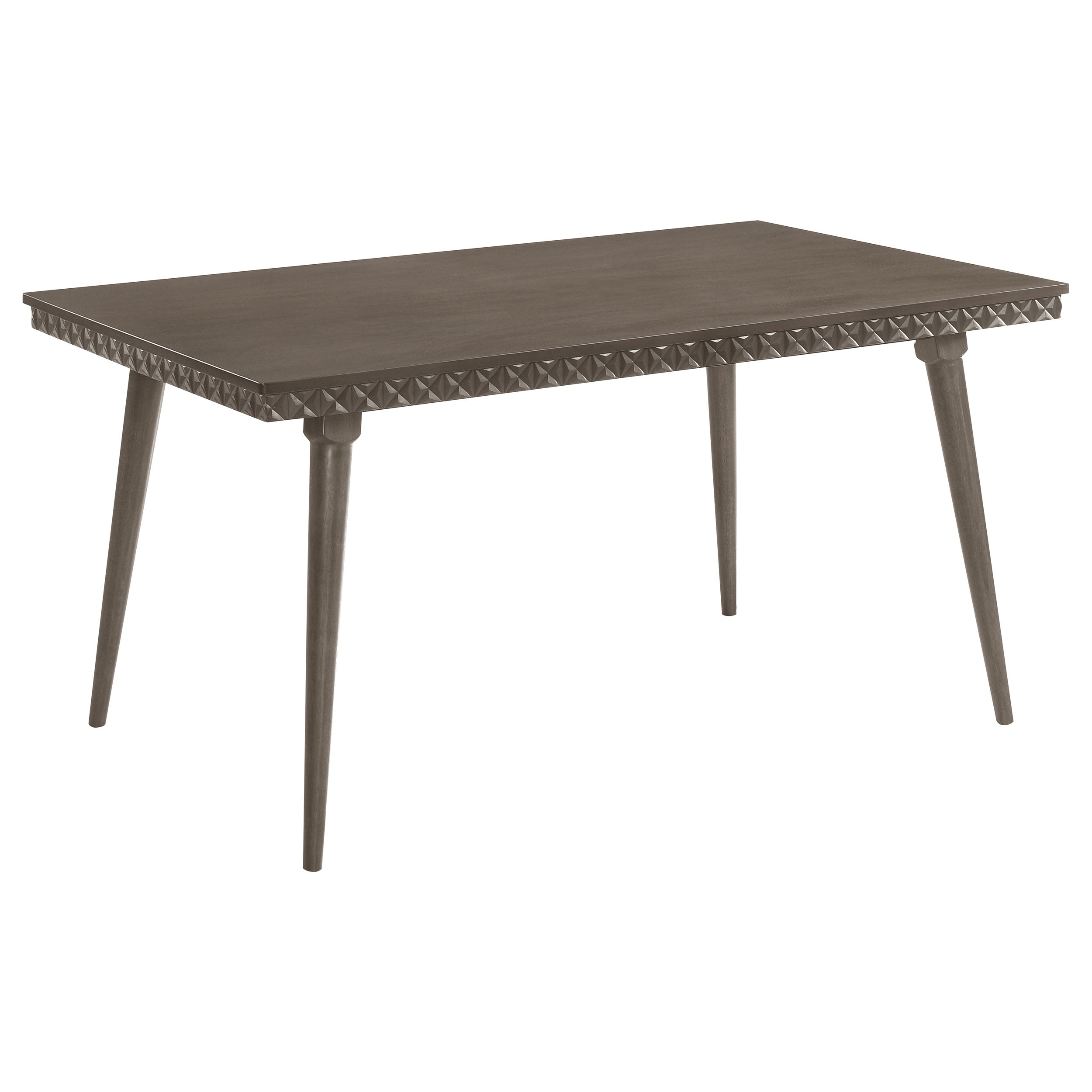 Ackland 59-inch Rectangular Wood Dining Table Dark BrownDark Brown – casabycoco