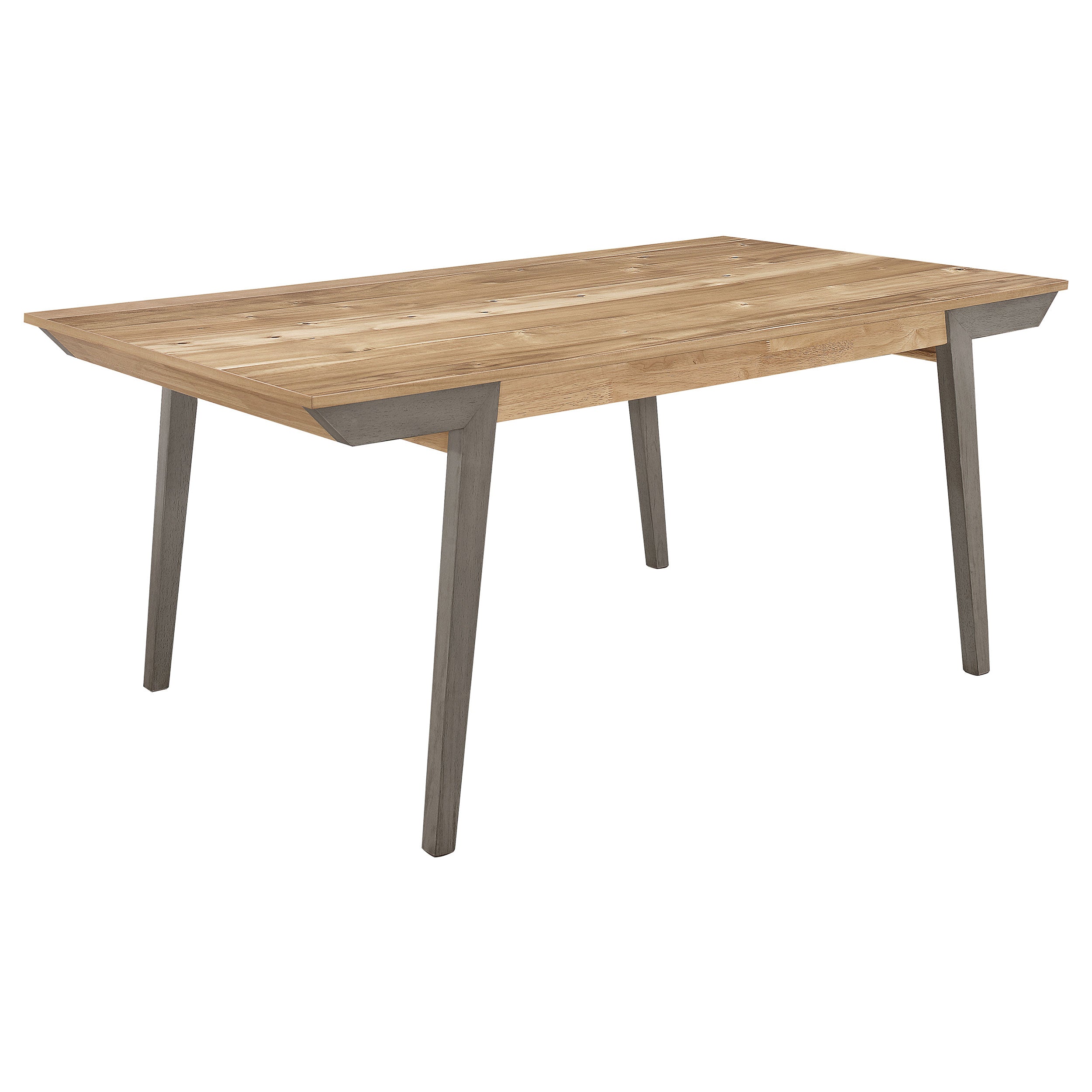 Mckay Rectangular 71-inch Wood Dining Table Coastal GreyNatural Acacia – casabycoco