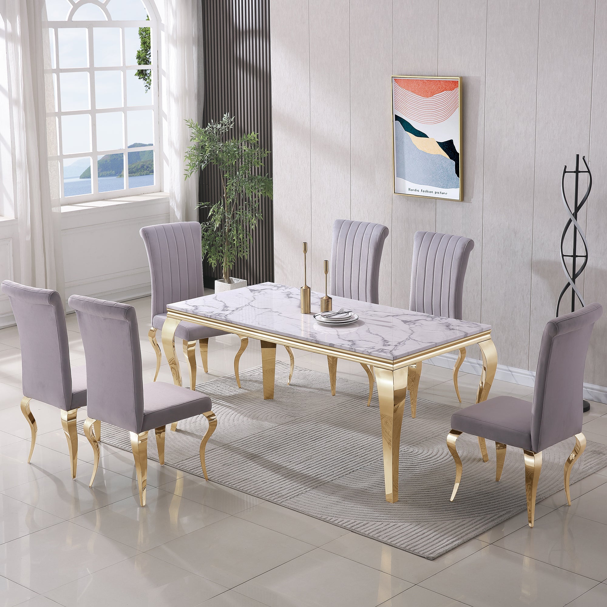 Delfina RECTANGULAR DINING TABLE – casabycoco
