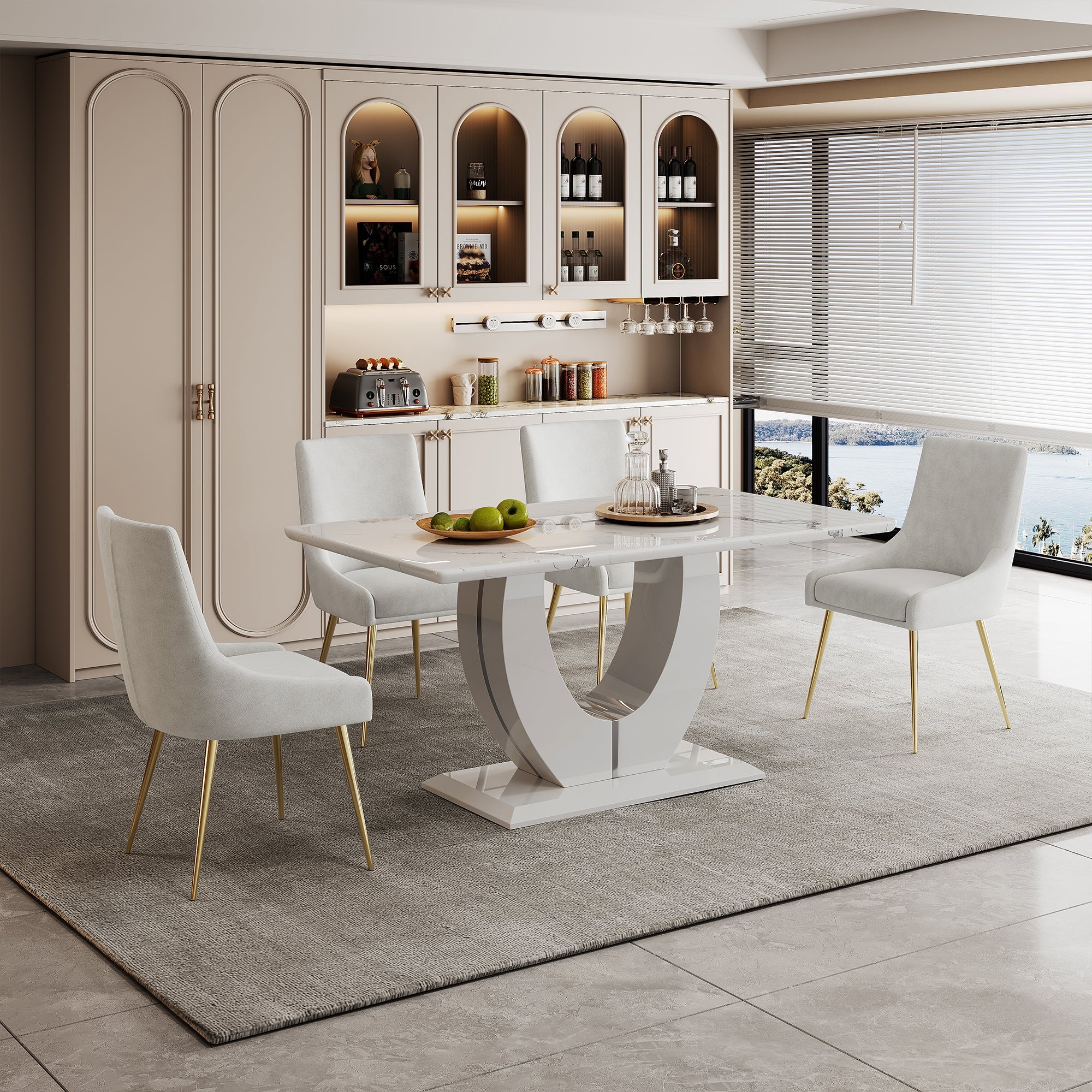 Alessandra RECTANGULAR DINING TABLE – casabycoco