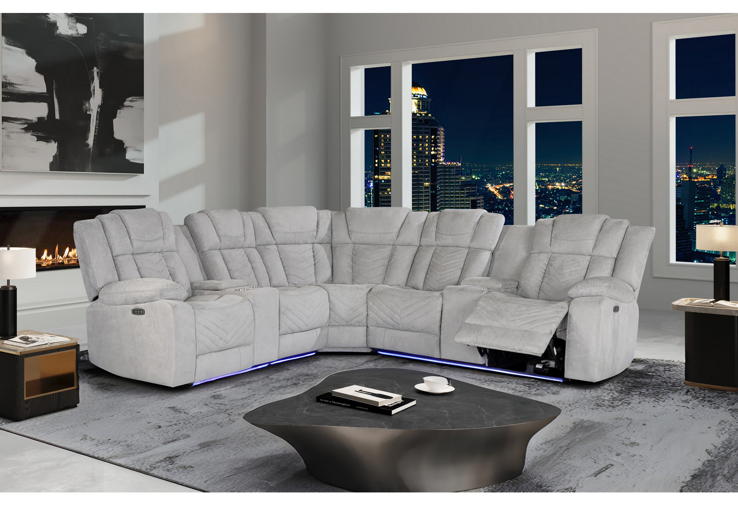 Crystal Ash SECTIONAL – casabycoco